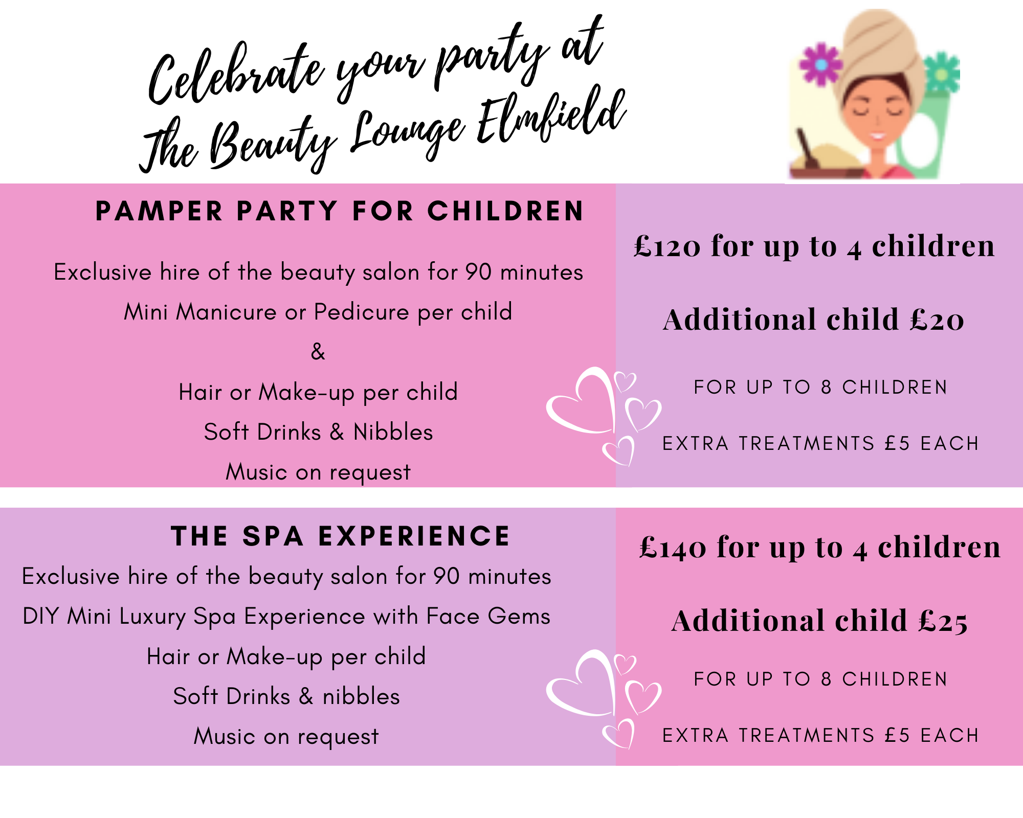 Pamper Parties