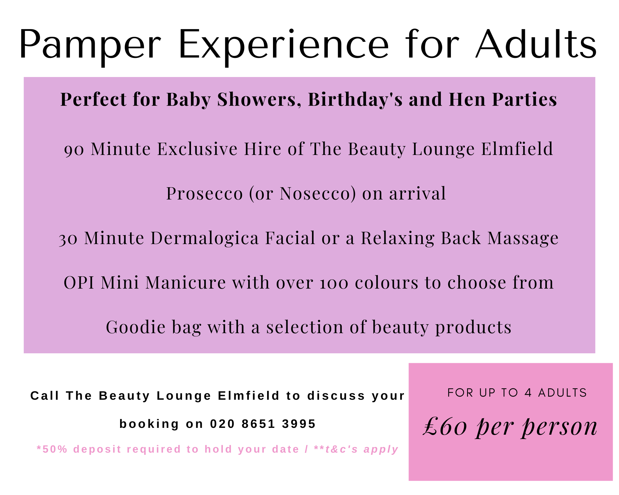 Pamper Parties